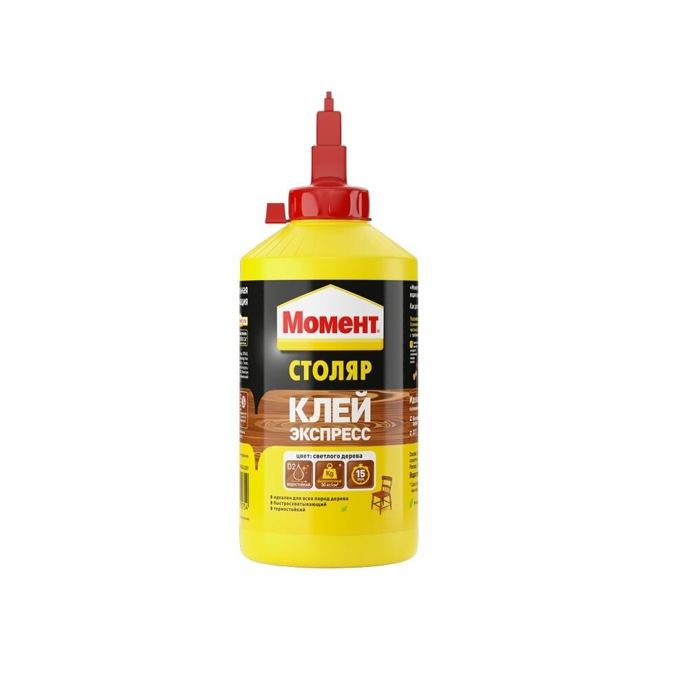 Клей для всех пород дерева Момент Столяр Экспресс (0,75кг)