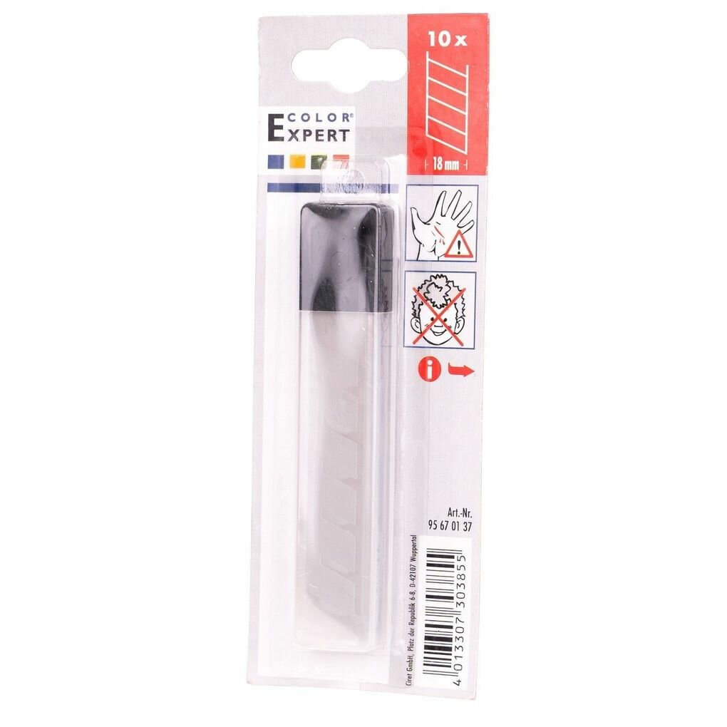 Лезвия запасные Color Expert 95670110/95670112 в блистере 18 мм (10шт)