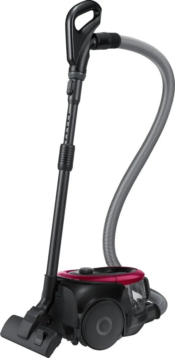Пылесос Samsung VC18M21C0VR/EV красный/черный, 380/1800 Вт, уборка сухая, пылесборник контейнер 1.5 л — фото 1