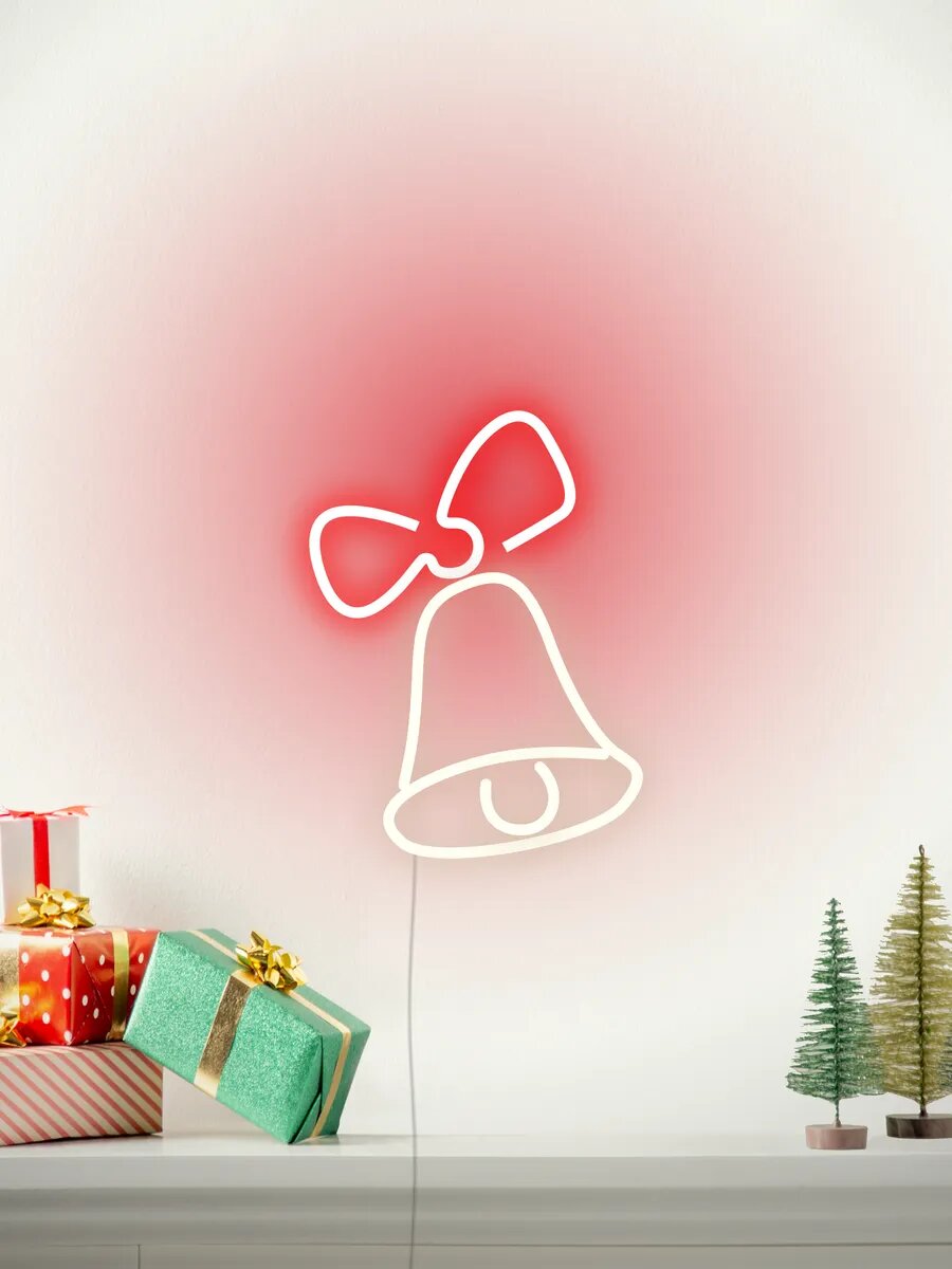 "Колокольчик" неоновая лампа, светильник