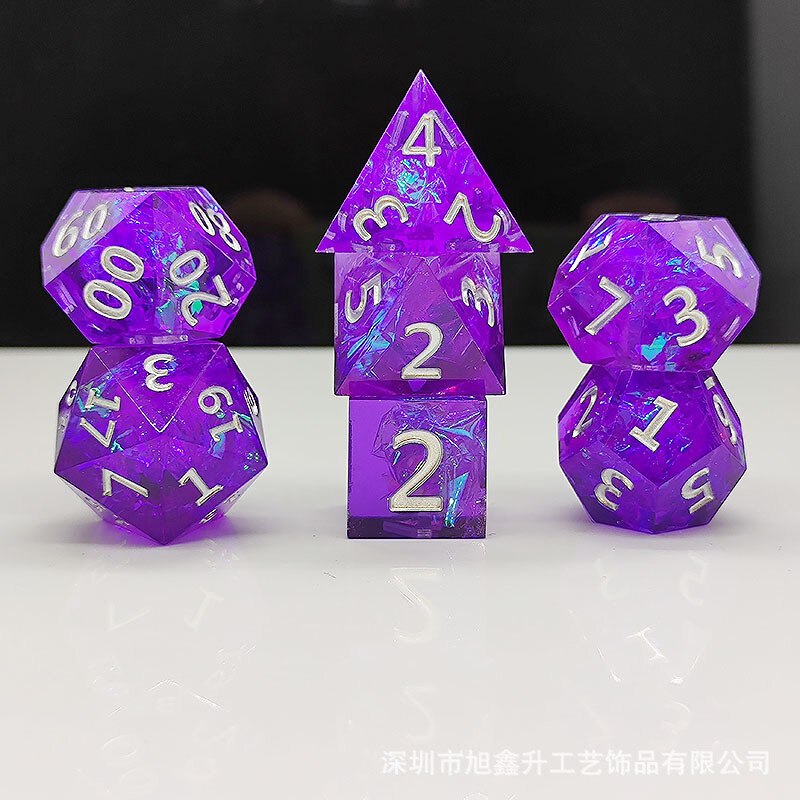 Кубики DND running group, для D&D COC Cthulhu, многосторонние, цифровые, D6