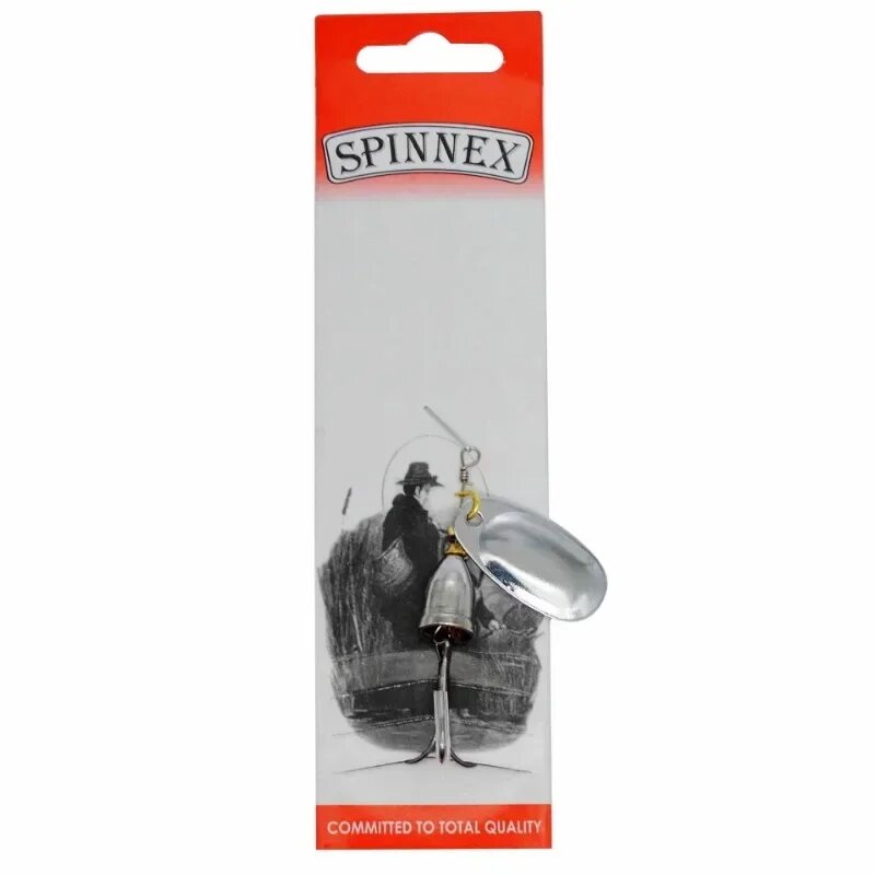 Блесна Spinnex Silvery, 6,5 см, 8 г