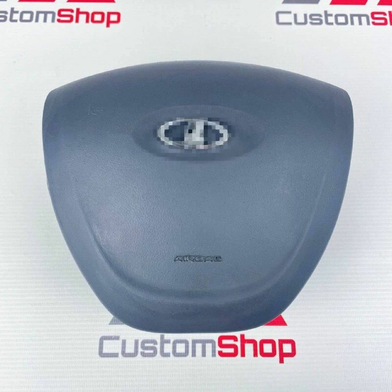 Муляж подушки безопасности Лада Гранта, Калина заглушка в руль с хром ладьёй