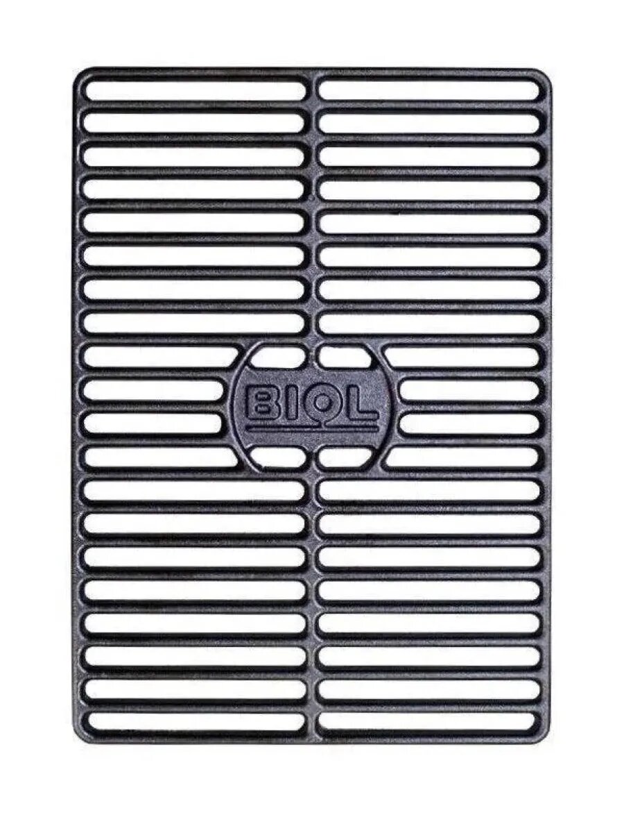 Решетка-гриль Biol, чугун, металл, универсальная, черная, 27x38 см