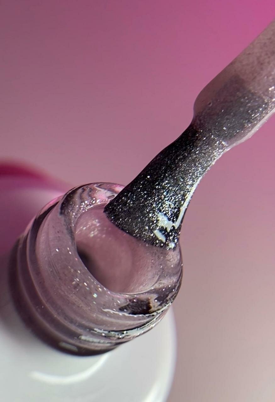 Lakuti Жидкий полигель для моделирования и укрепления, 15ml, rose crystal