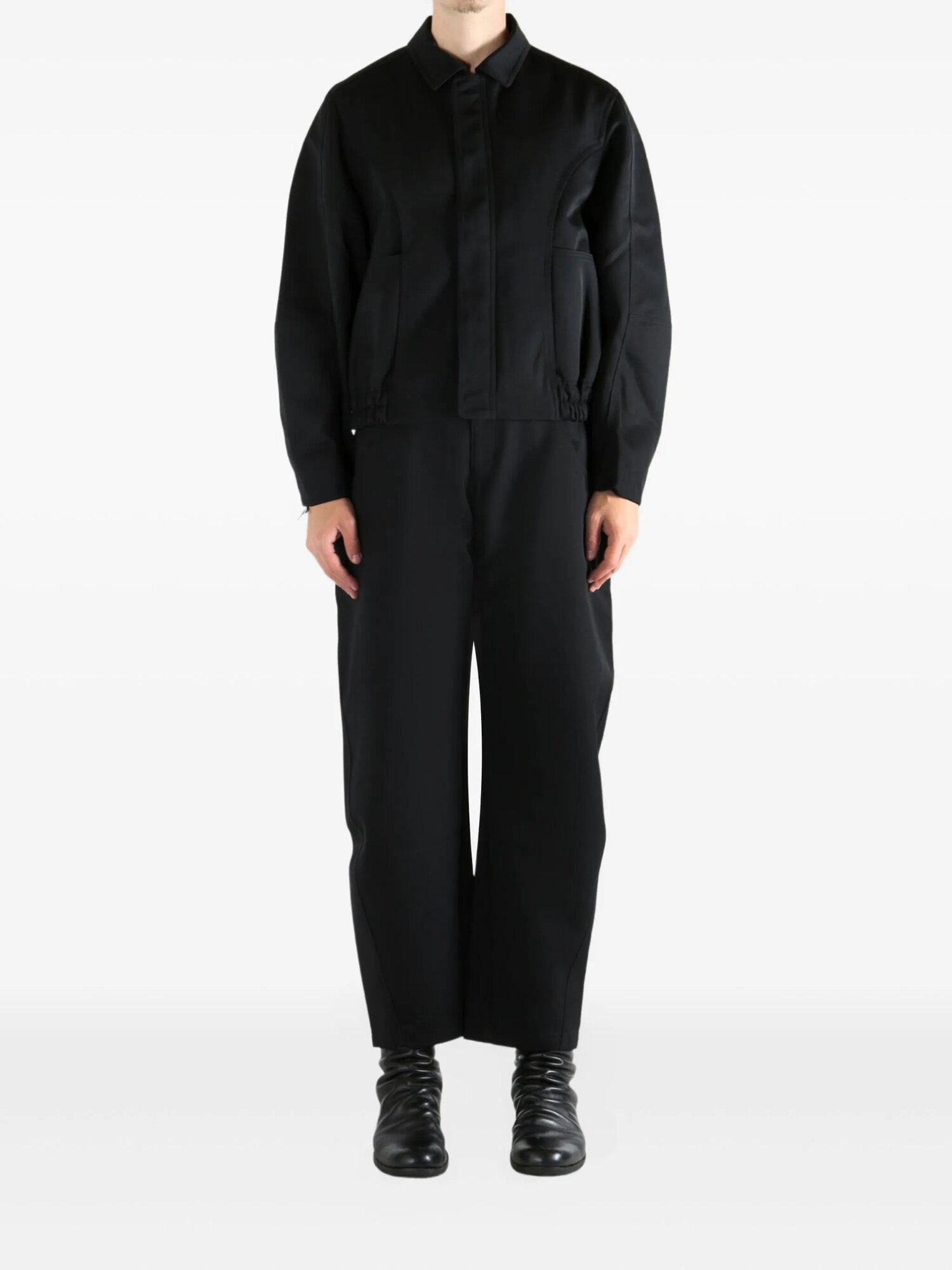 Куртка ADERERROR Panelled jacket, размер L, black/black — фото 1