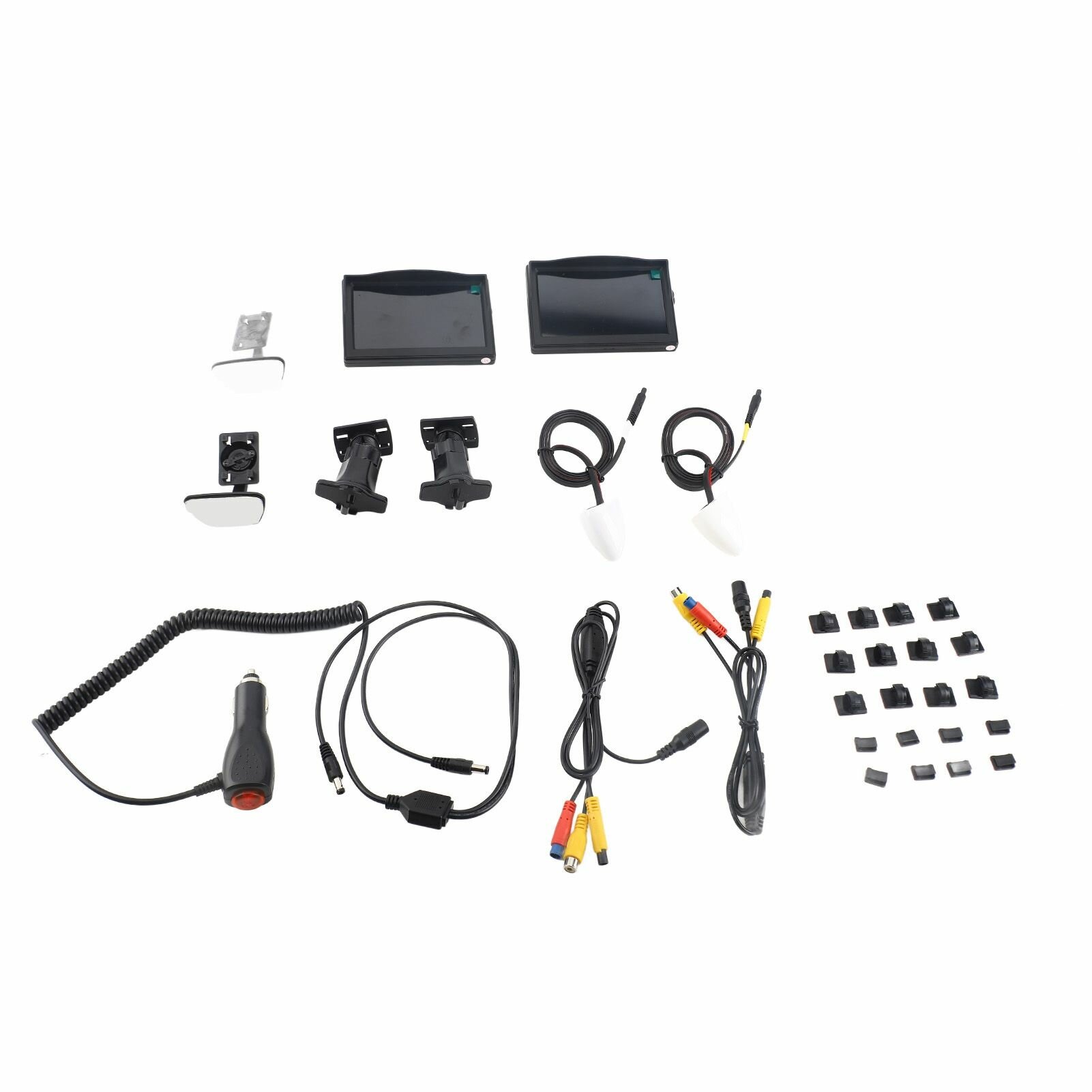 Комплект камер бокового обзора с 5" монитором IP67 (12-24В)