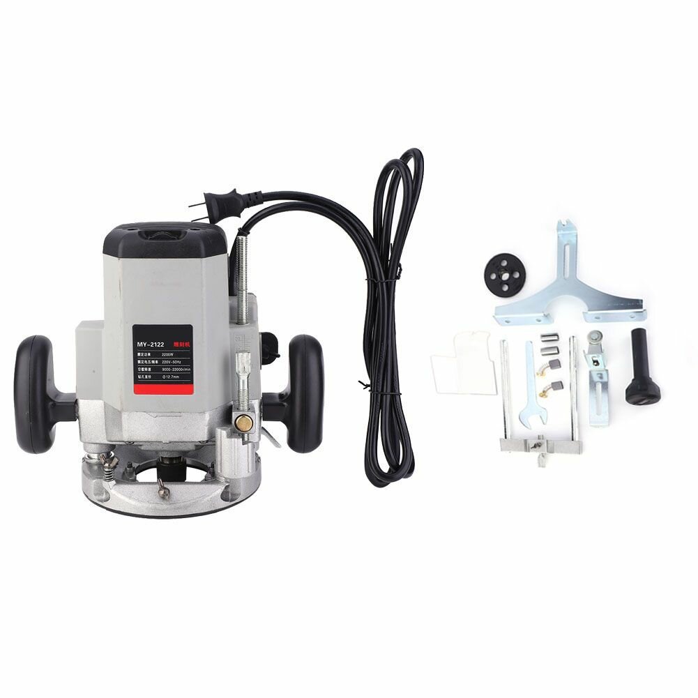 Электрический фрезер по дереву 2200Вт, мини-станок