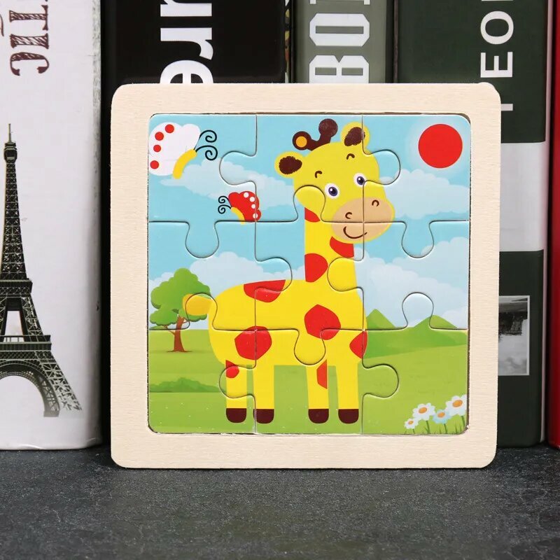 Пазл для маленьких First Puzzle "животное" 9 элементов Десятое королевство