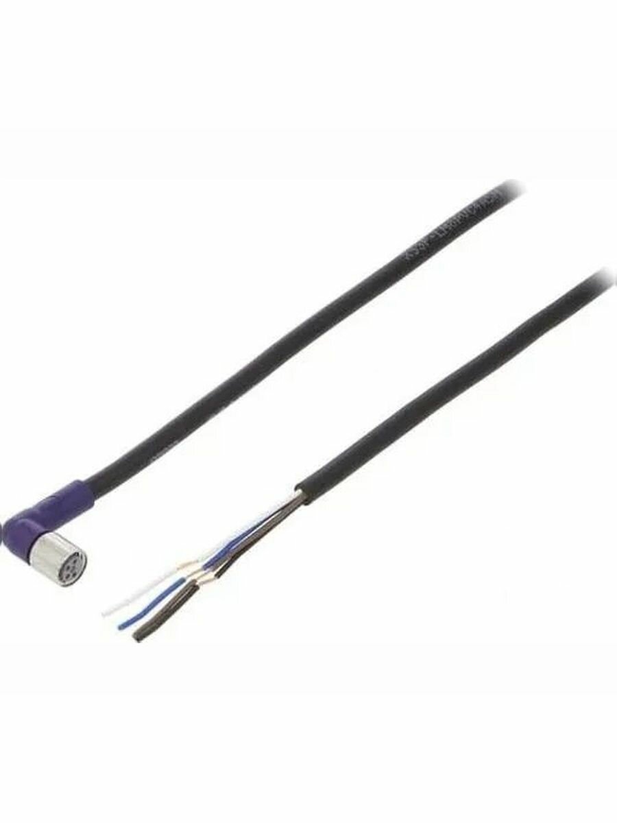 Соединительный кабель OMRON XS3F-LM8PVC4A5M M8 PIN 4 угловой 5м вилка 0,5А IP67 1 шт