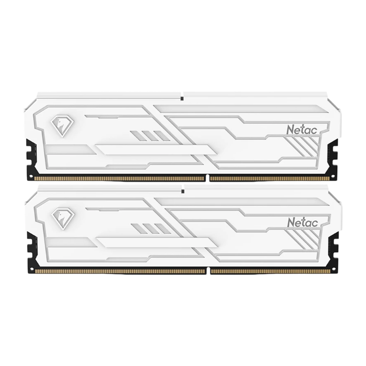 Оперативная память Netac Shadow III NTSHD5P56DP-32W, белый, C46 DDR 5 DIMM 32Gb (16Gbx2) 5600Mhz