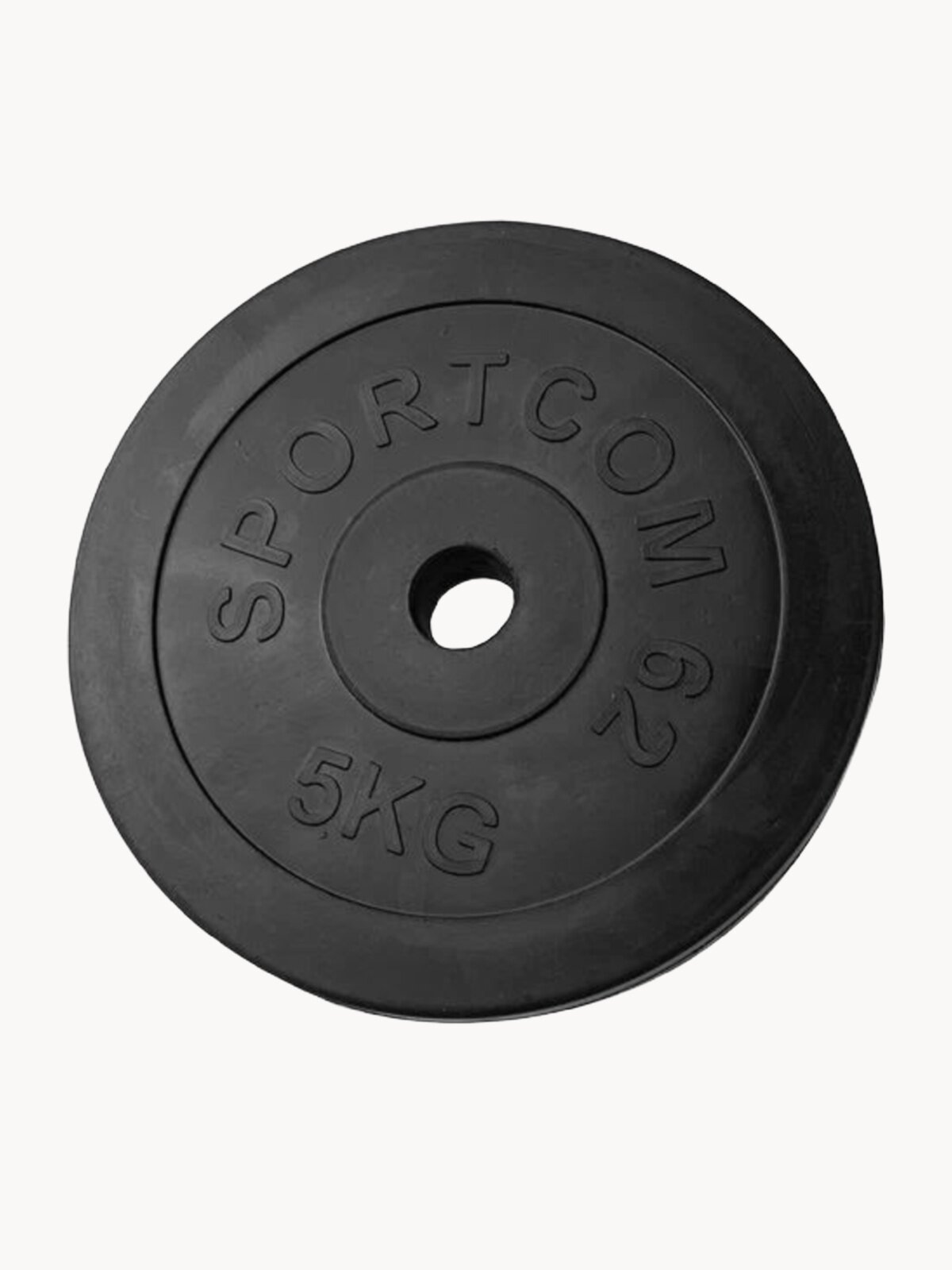 Блины для штанги и гантелей, диски обрезиненные 5 кг 26мм