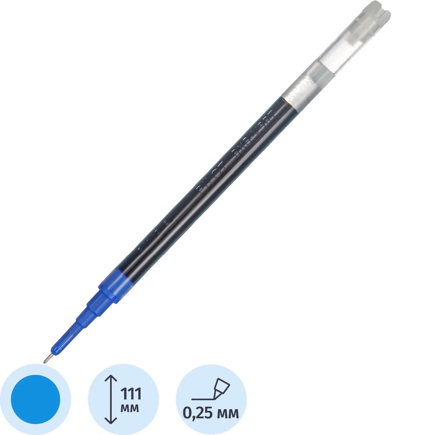 Стержень для роллера 111мм PILOT BXS-V5RT синий 0.25