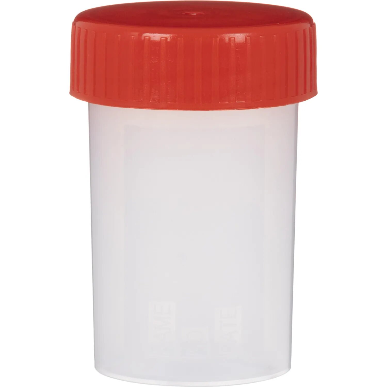 Контейнер д/сбора биопроб стерильный 60 мл 500 шт/уп Пластилаб