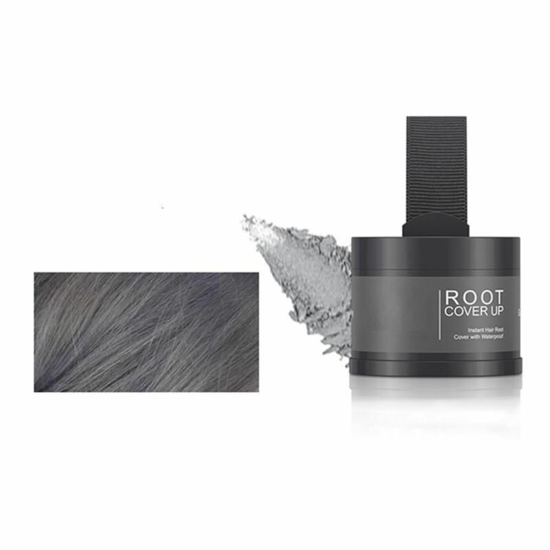 Тени для волос для маскировки корней, Серый