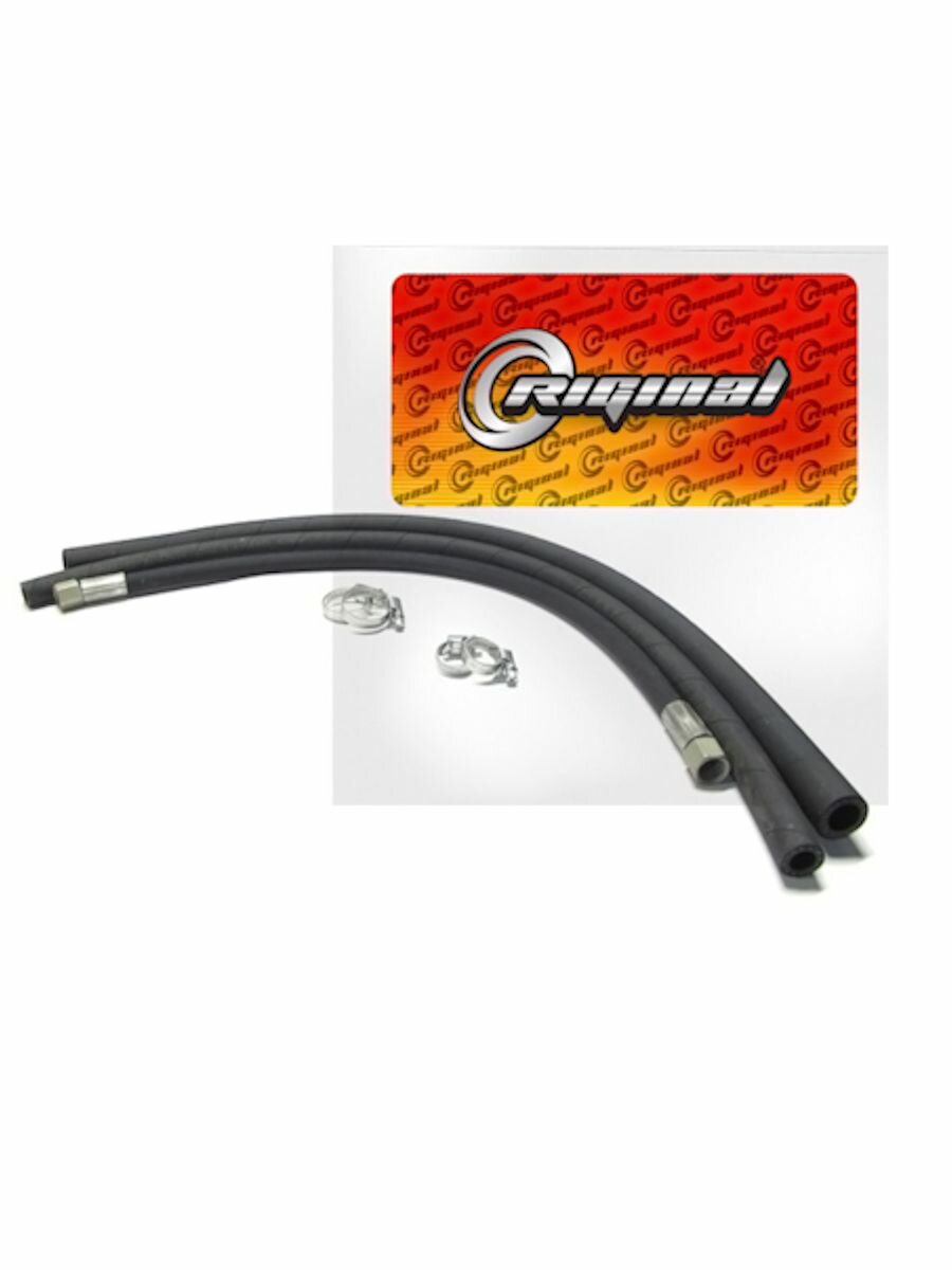 Шланги гидроусилителя рулевого управления (ГУР) для ГАЗ 31029-3102 Волга, 3302-3221 Газель, 2217 Соболь (дв. ЗМЗ 405) комплект 3 шт. арт RG3302-3408800-01