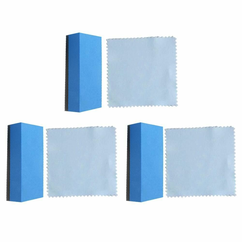 Набор губок для нанесения покрытия на автомобиль