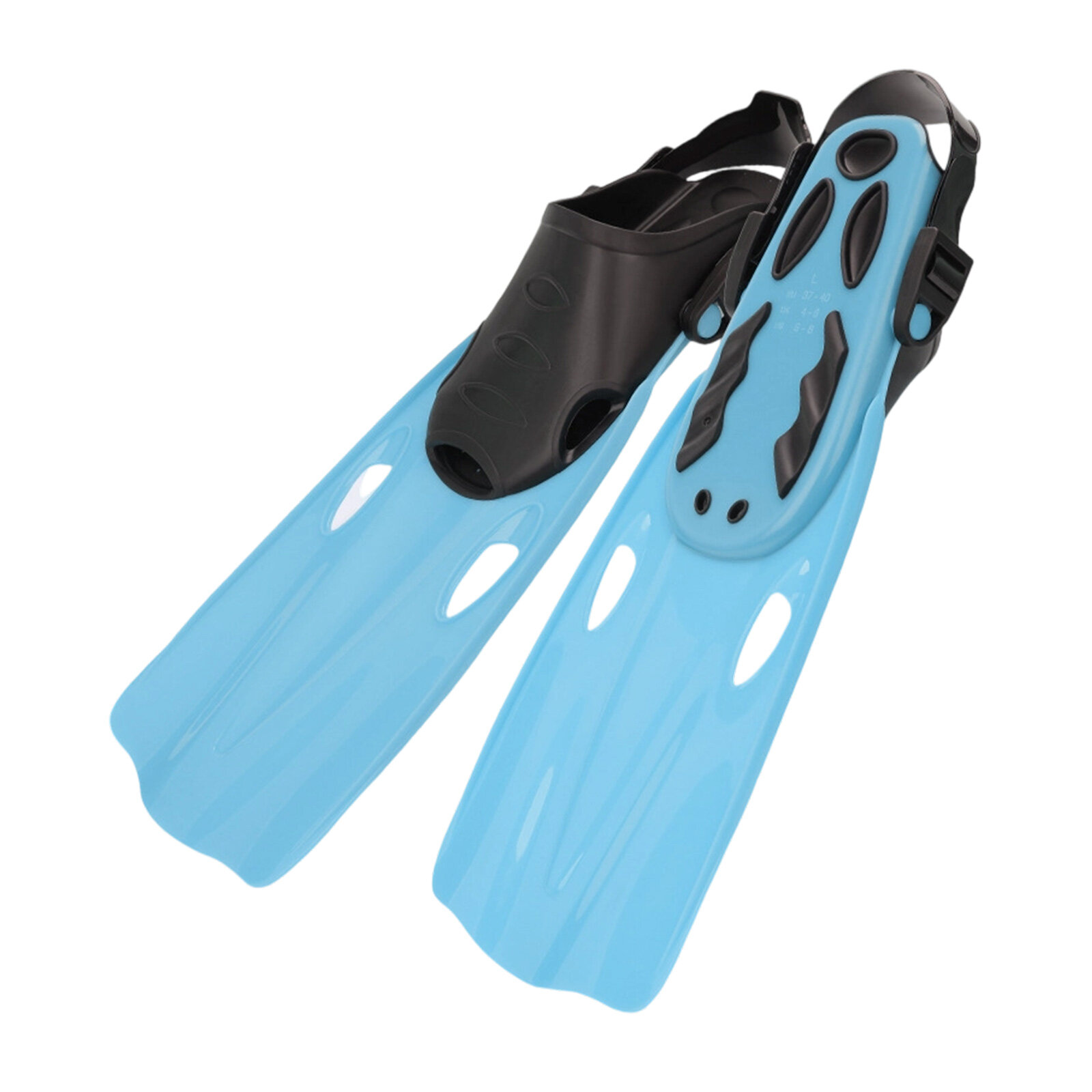 Унисекс ласты для плавания и дайвинга регулируемые