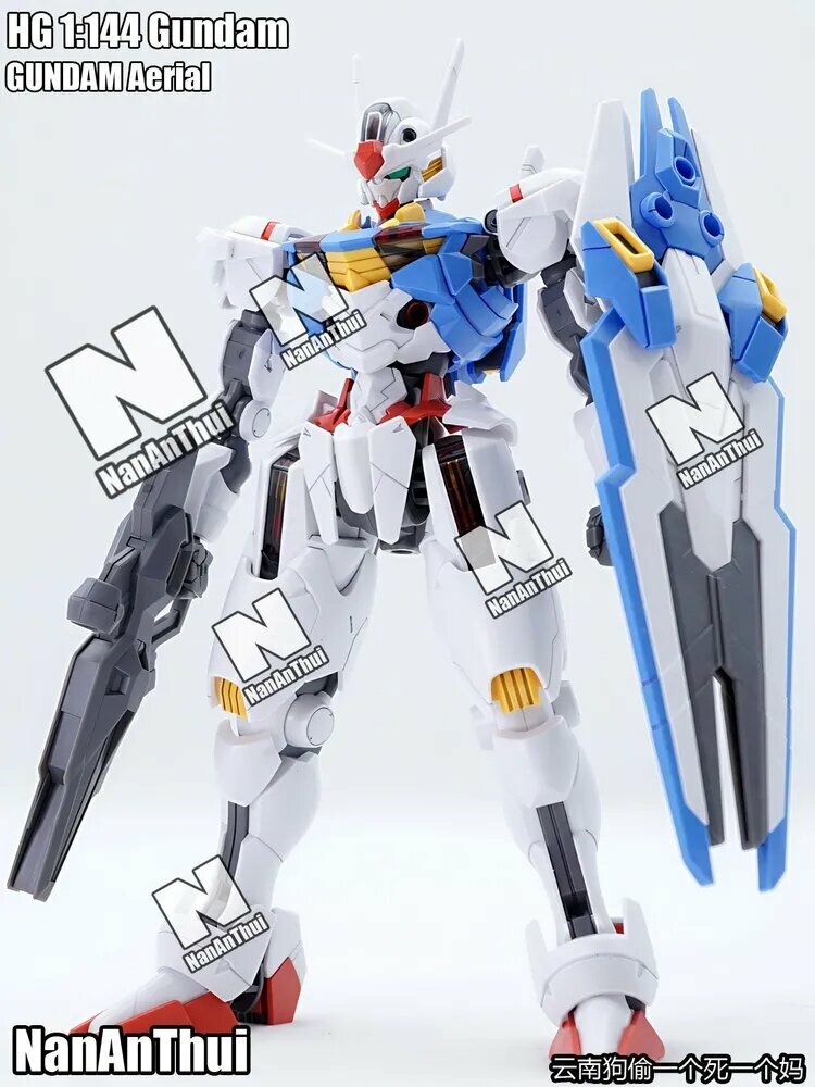 Сборная Игрушечная фигурка модель HG 1:144 Gundam AERIAL, Высококачественная модель, Поставляется с бесплатными наклейками
