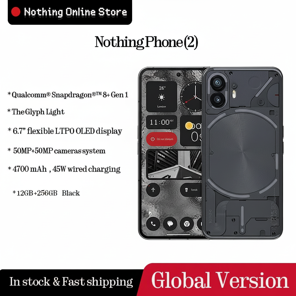 Смартфон NOTHING Phone (2), 12/256ГБ