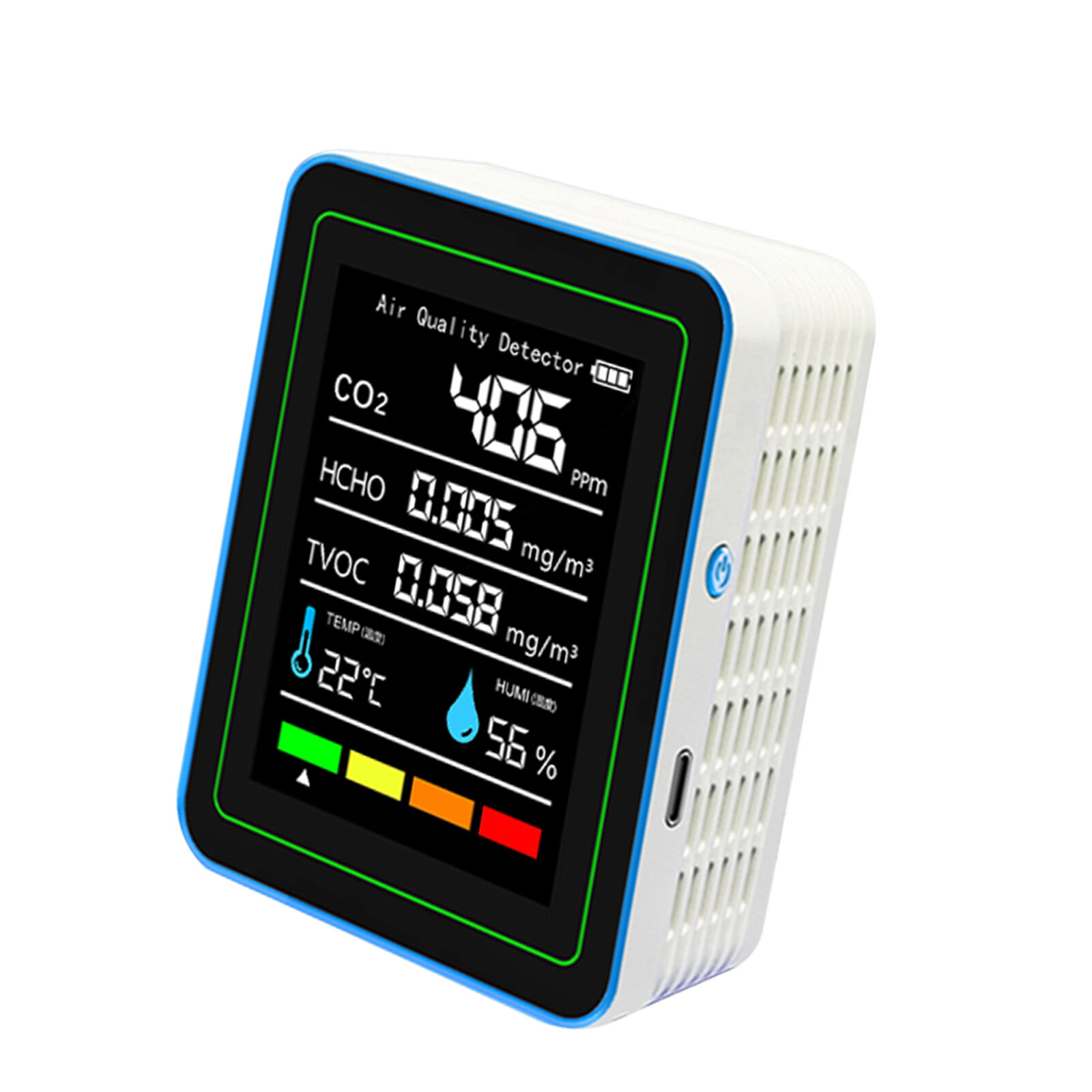 Высокофункциональный монитор как средство для измерения содержания СО2 в атмосфере, обладающей повышенной влажностью