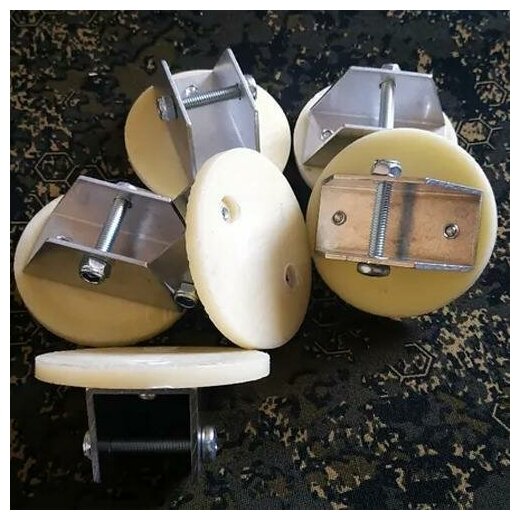 Пятки к раскладушке Медведь, опоры для ножек, комплект 6 шт.