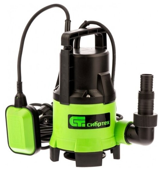 Насос дренажный Сибртех для грязной воды СДН650-35, 97264