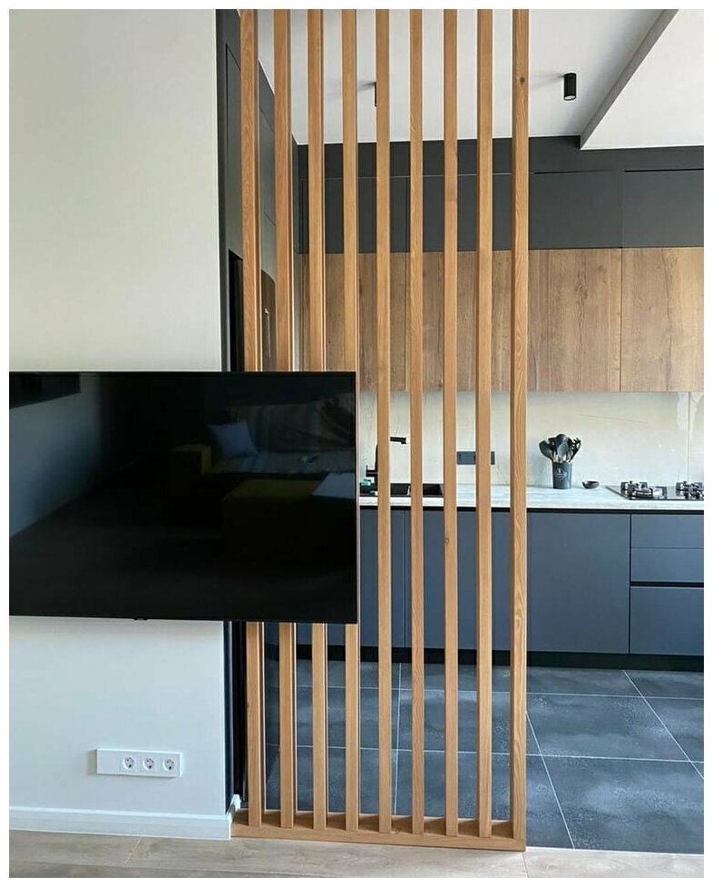 TV перегородка из Сосны 40х100мм. Стоимость указана за 1 брус.