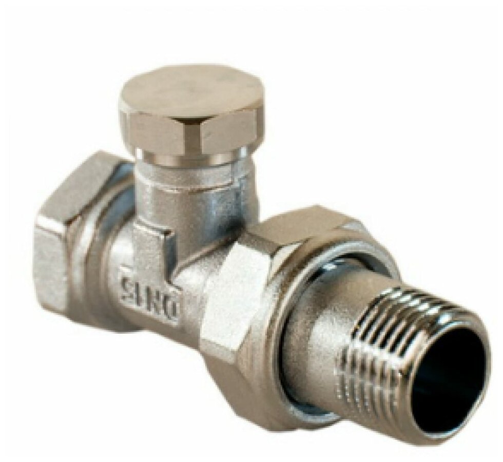 Прямой запорный клапан 1/2" Valtec VT.020. N.04 17600