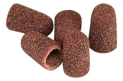 Колпачки песочные IRISK диам. 16 мм (80 грит) коричневые Б802-16-01, 5 шт