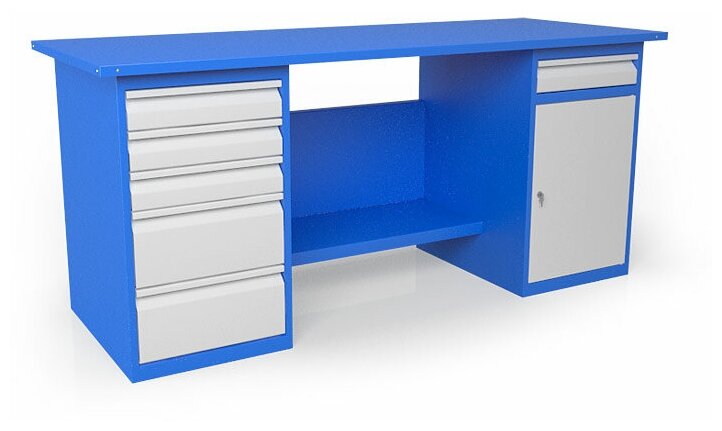 Верстак слесарный профессиональный ВСТ-Н 18/502-ПС800