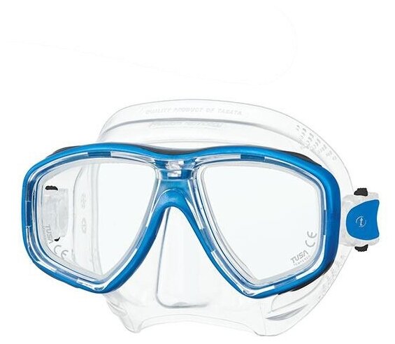 Tusa Маска Ceos прозрачный силикон, FB дайвинг