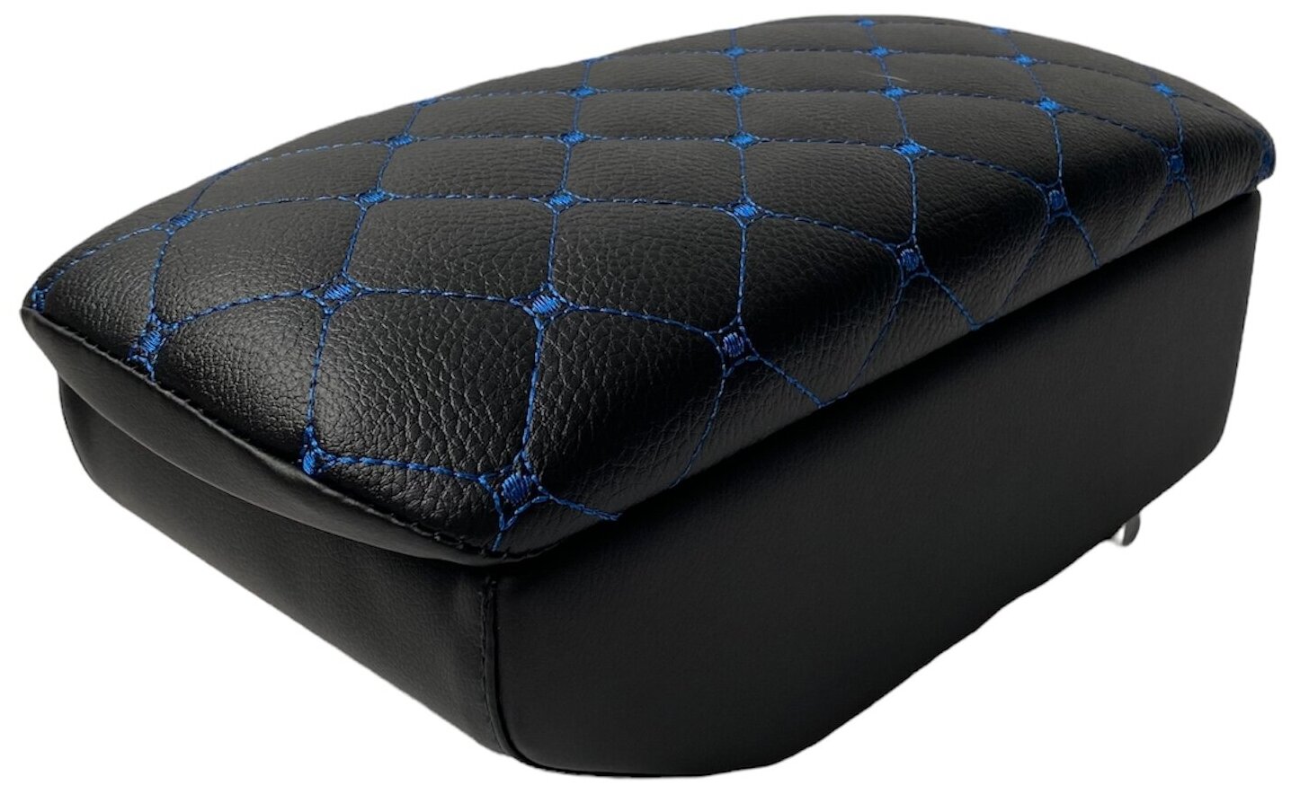 Подлокотник для Lada Niva 4*4, Аламар бокс, синий квадрат