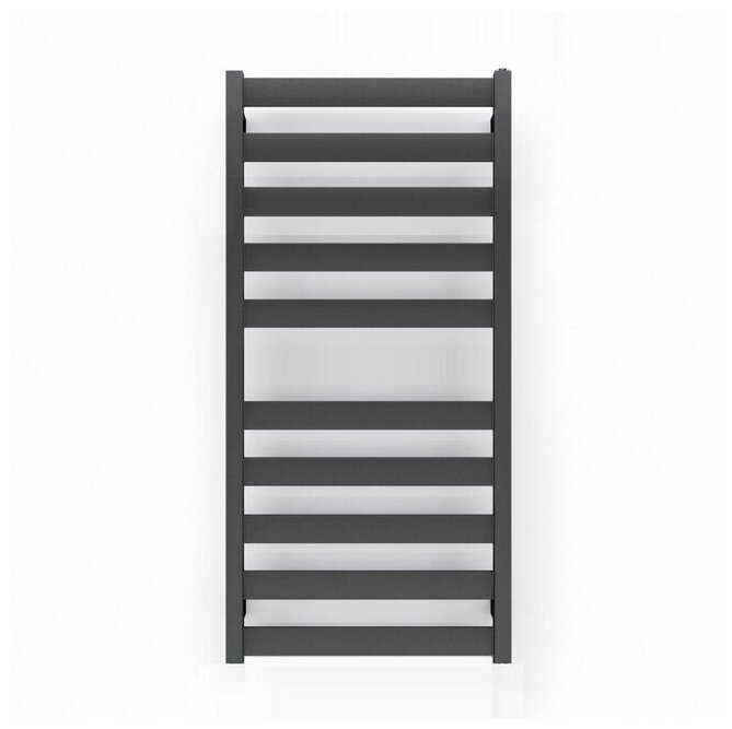 Quadro Breeze 180x60 (см) полотенцесушитель водяной Черный