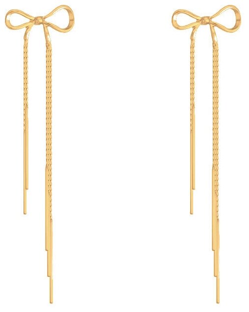 Серьги пусеты, цепочки