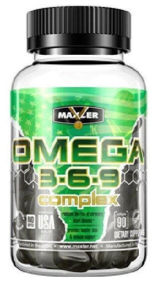 Maxler Omega 3-6-9 Сomplex, 90 капс.