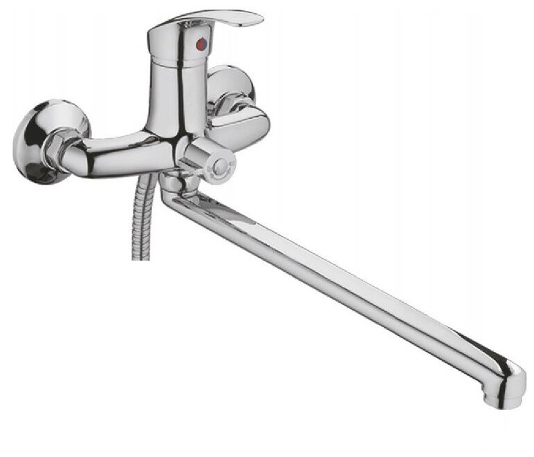 Смеситель для ванны Cron CN2236, хром