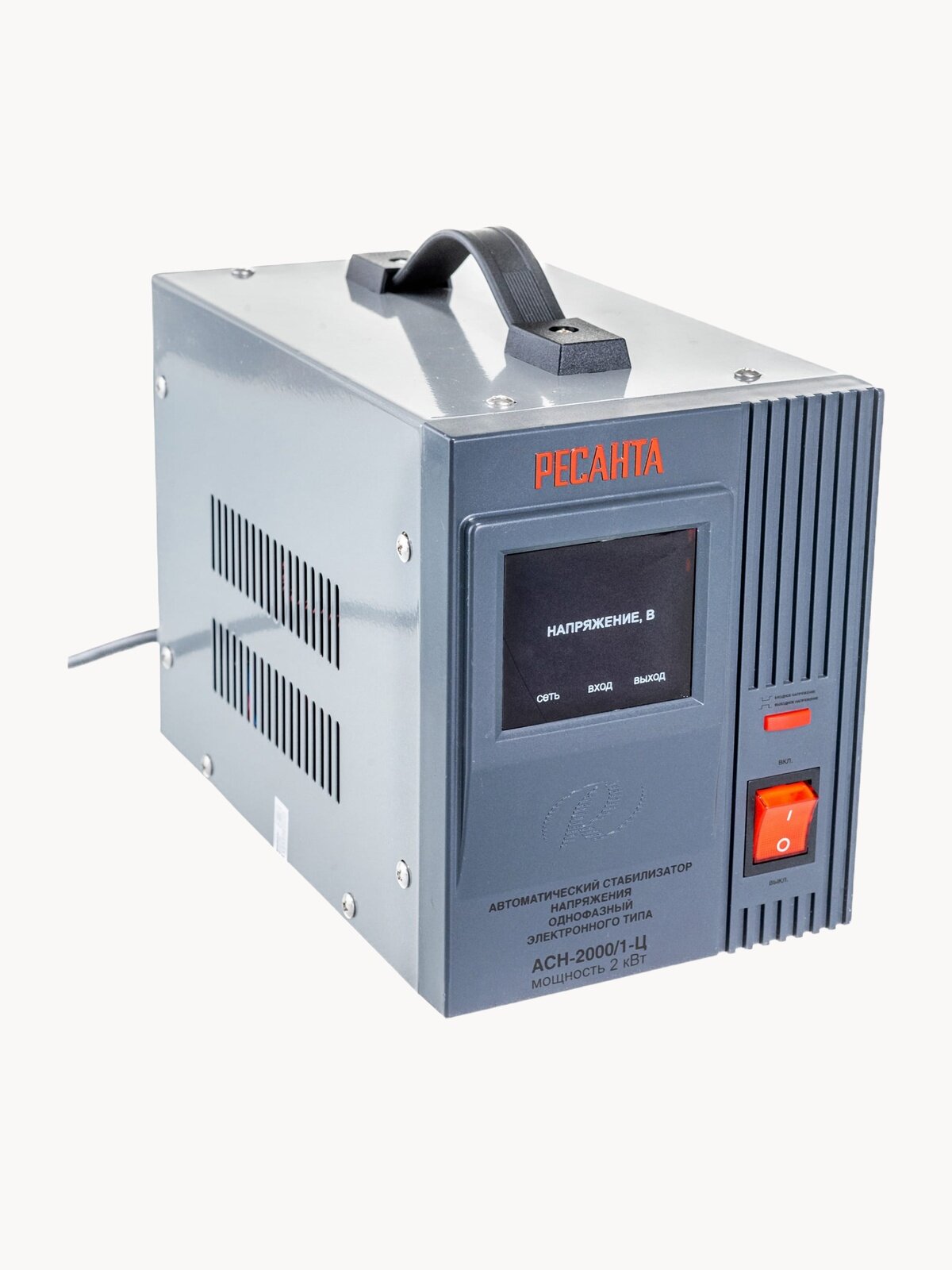 Стабилизатор напряжения однофазный Ресанта АСН 2000/1-Ц 63/6/4