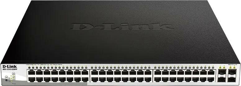 Коммутатор D-LINK DGS-1210-52MPP/E2A 48G управляемый