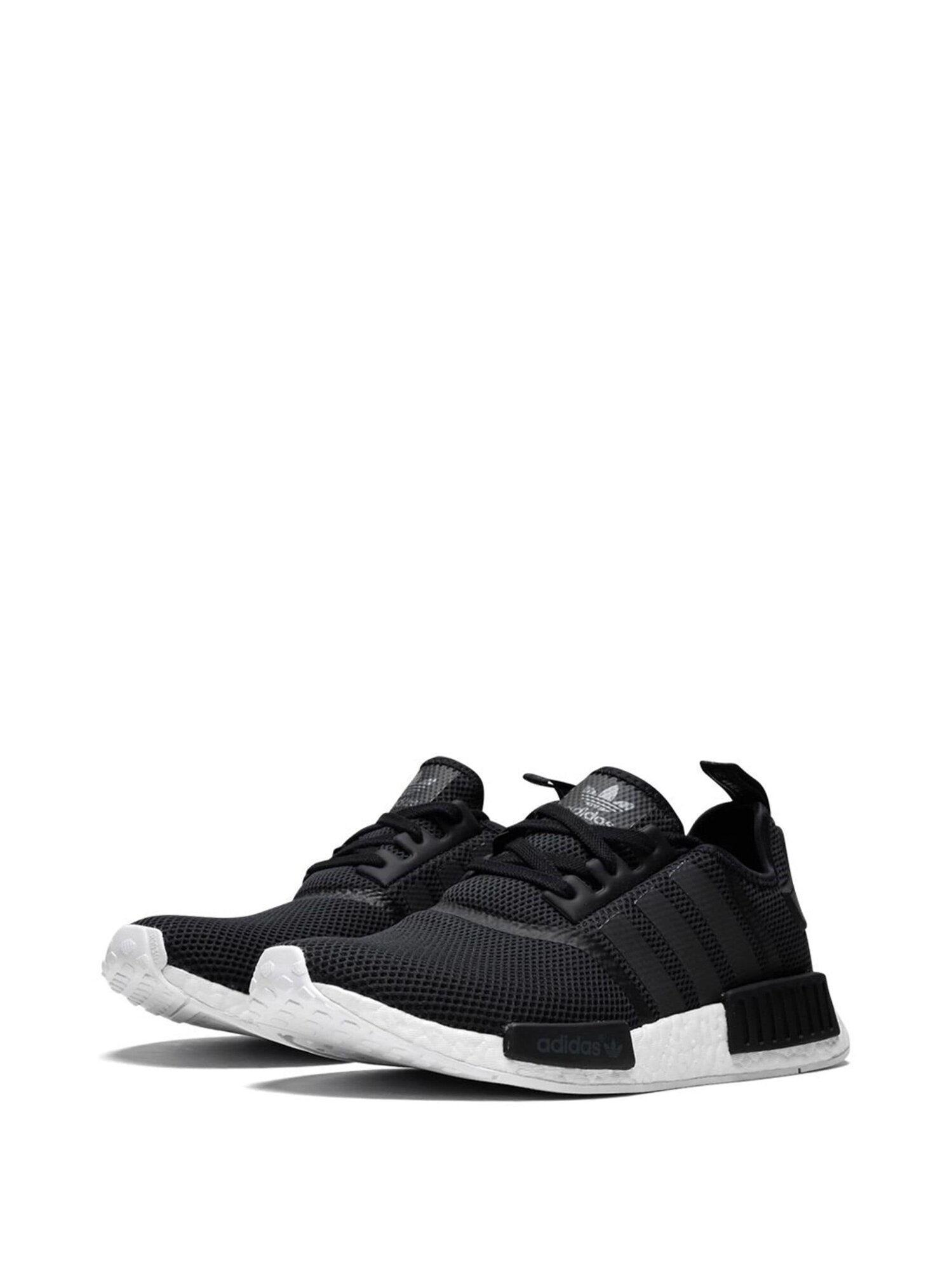 Кроссовки adidas NMD_R1, размер 9.5 US, black/black — фото 1