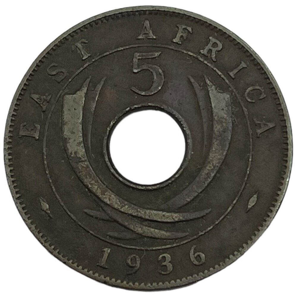 Восточная Африка 5 центов 1936 г. (KN) (Эдуард VIII)