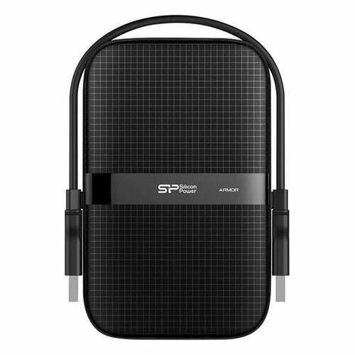 Внешний диск HDD Silicon Power Armor A60, 2ТБ, черный [sp020tbphda60s3a]