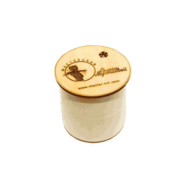 Коробочка для шампуня круглая диам. 65 мм, выс. 70 мм, Мастерская Олеси Мустаевой