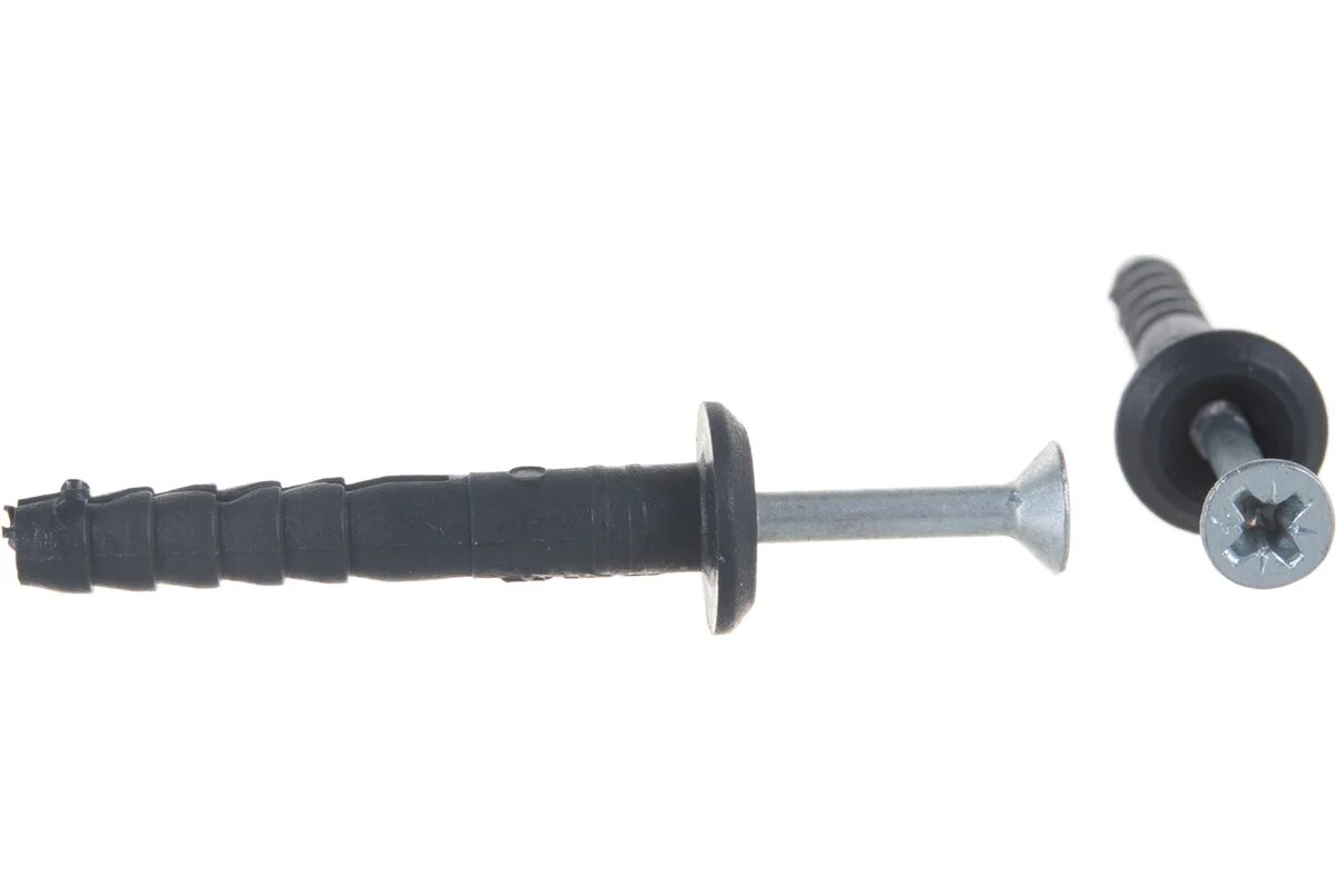 INTERFIX Дюбель-гвоздь 6 К40, грибовидн. Борт, быстрый монтаж ПП. 2500 шт 24621