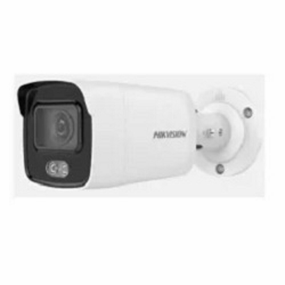 Hikvision Видеонаблюдение DS-2CD2047G2-LU C 4MM Видеокамера IP с LED-подсветкой до 40м и технологией AcuSense