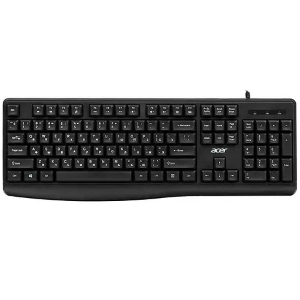 Клавиатура Acer проводная Мембранная Для ПК Чёрный