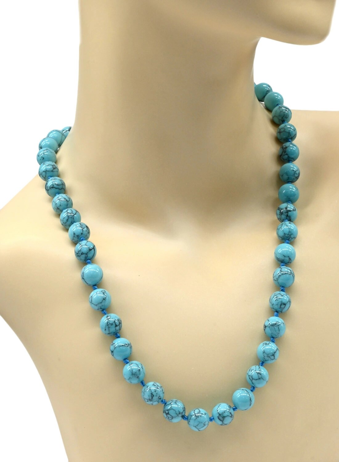 Бусы, бирюза