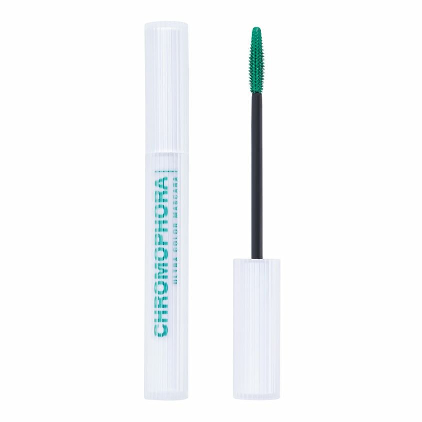 Тушь для ресниц INFLUENCE BEAUTY CHROMOPHORA цветная тон 03 Stellar green