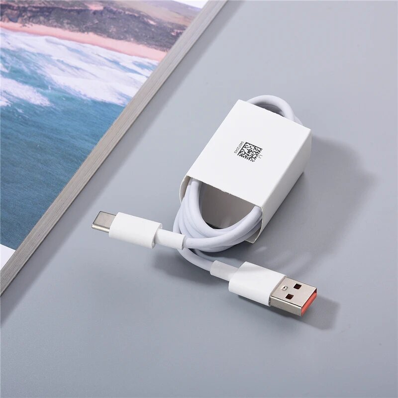 Зарядное устройство P50 Pro 66 Вт, адаптер быстрой зарядки ЕС, дорожный кабель SuperCharge USB 6A типа C для HUAWEI Mate50 30 40pro P40 30 Pro Nova 9 8 Type c Cable 2M