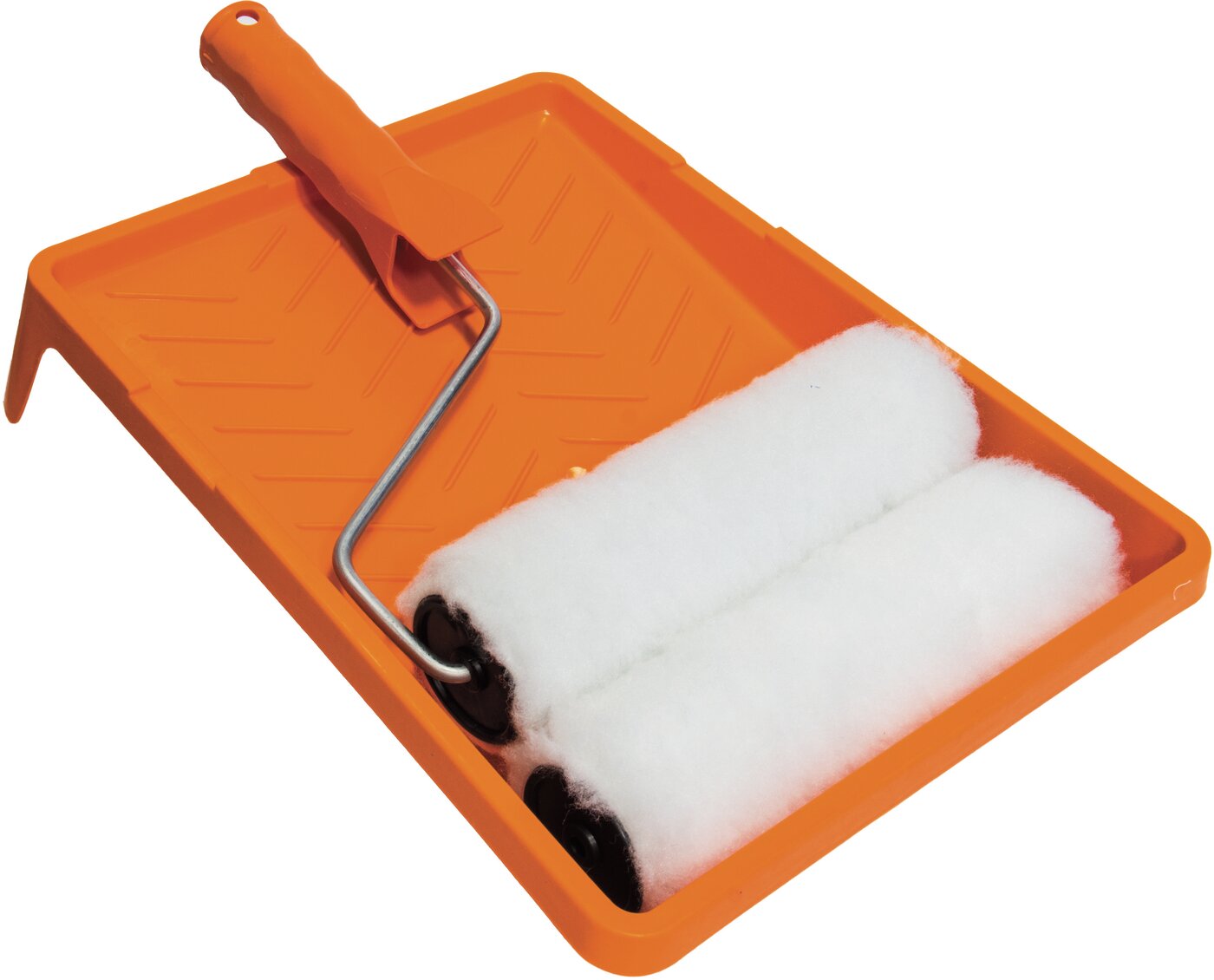 Набор валик меховой 180 мм + ванночка + валик запасн. "Шабашка" 108-2101